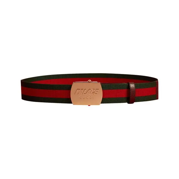 Gucci X Palace Web Skater Belt