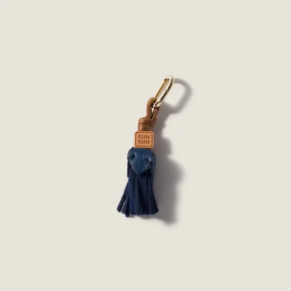 Miu Miu Leather Micro Trick - Bluette