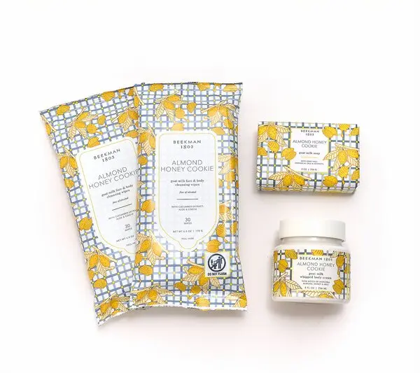 BEEKMAN 1802 Goat Milk Bath And Body 4pc Collection