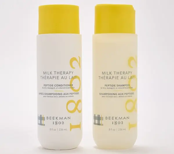 BEEKMAN 1802 Milk Therapy Shampoo Conditioner Set
