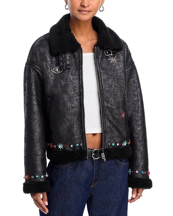 MOTHER The Strappy Brrly Jacket