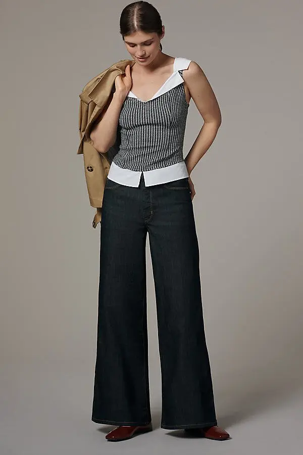 PILCRO The Robbie High-rise Flared Fray Jeans