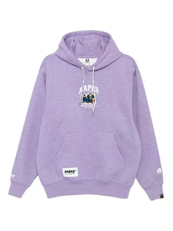 AAPE BY *A BATHING APE® Logo-plaque Hoodie