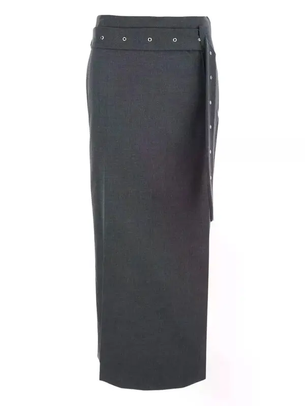LOW CLASSIC Belted Wrap Skirt