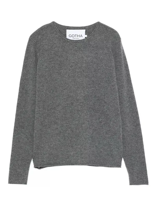 GOTHA Cashmere Round Neck Sweater