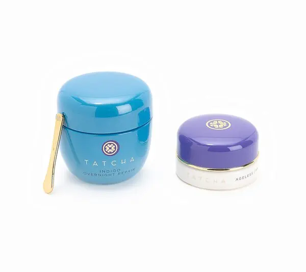 TATCHA Ageless Eye Cream & Indigo Overnight Cream