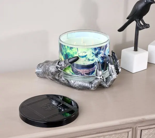 HOMEWORX BY SLATKIN + CO. As Is Witch Hand W/ 18oz Candle
