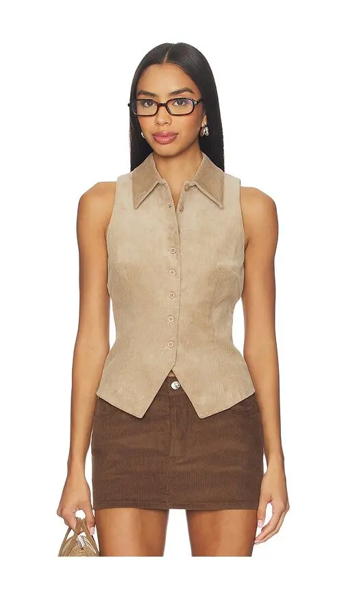 SEROYA Becky Corduroy Vest