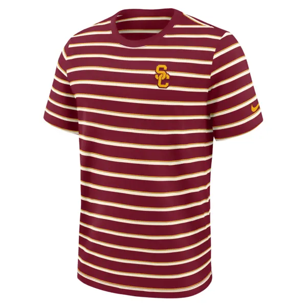 Nike Usc Athletic Prep Legacy Summit Stripe College T-shirt