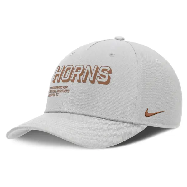 Nike Texas On-field Primetime Rise College Adjustable Baseball Cap - Grey