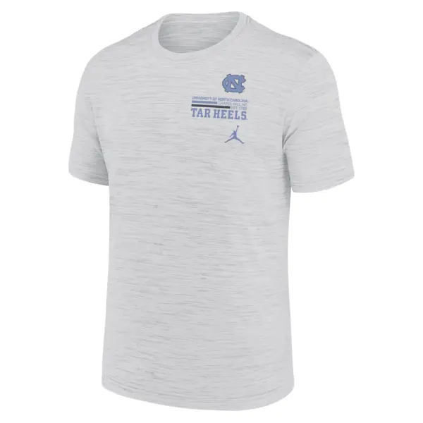 JORDAN North Carolina Campus Chest Stack Velocity Dri-fit College T-shirt