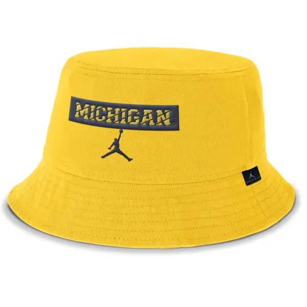 JORDAN Michigan Apex Bucket Hat - Yellow