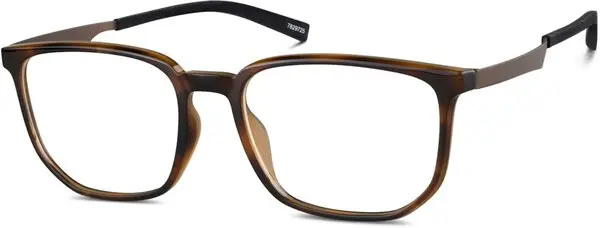 Zenni Square Full Rim Eyeglasses - Tortoiseshell