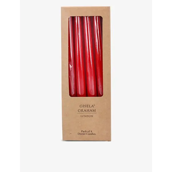 SELFRIDGES EDIT Taper Wax Dinner Candles Pack Of Four