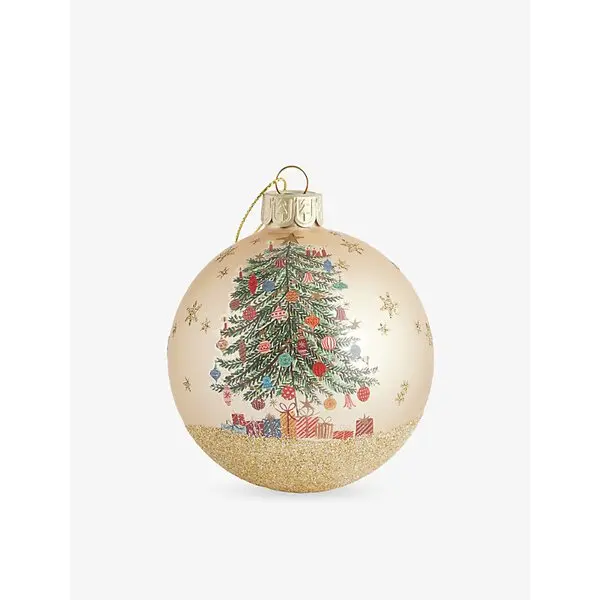 SELFRIDGES EDIT Nostalgia Tree Glass Christmas Decoration