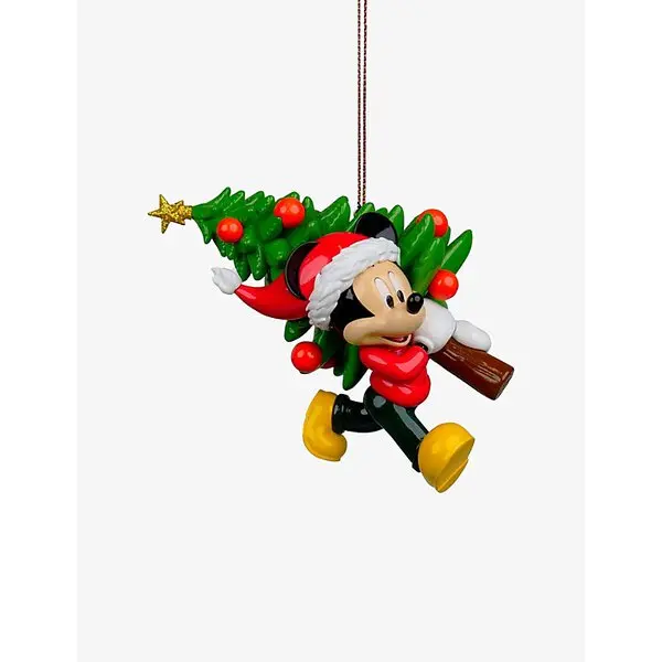 Disney 3d Mickey With Tree Christmas Decoration