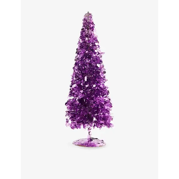 SELFRIDGES EDIT Pin Tree Tinsel Christmas Ornament