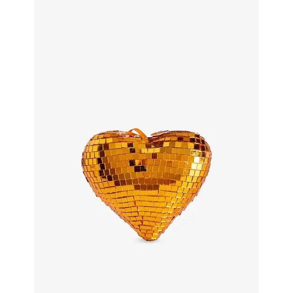 SELFRIDGES EDIT Pin Heart Synthetic Christmas Decoration