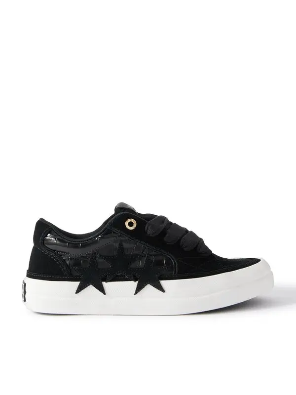 Amiri Sunset Skate Low Sneakers - Black