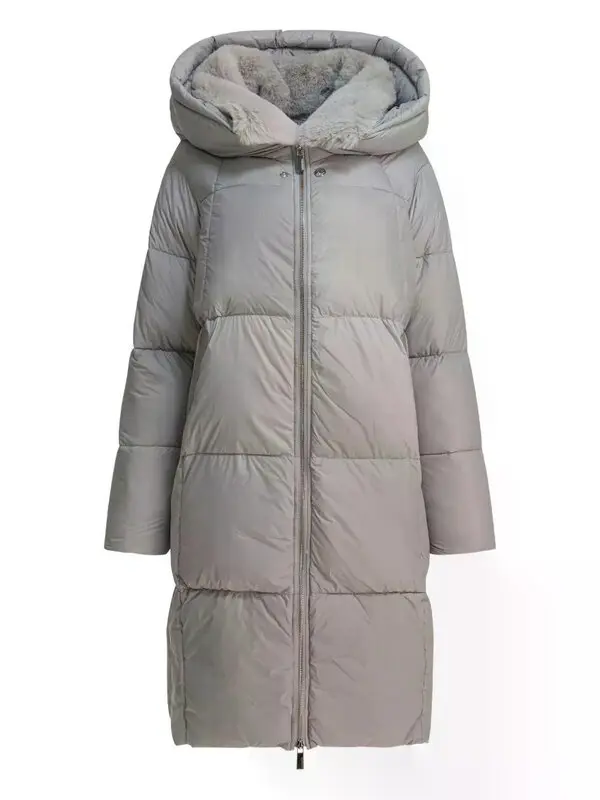 Max & Moi Danae Hooded Puffer Coat - Grey