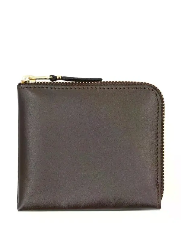 Comme Des Garçons Zipped Leather Wallet