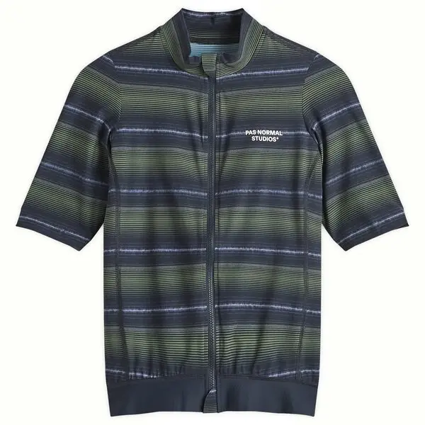 PAS NORMAL STUDIOS Essential Jersey - Light Olive Stripe