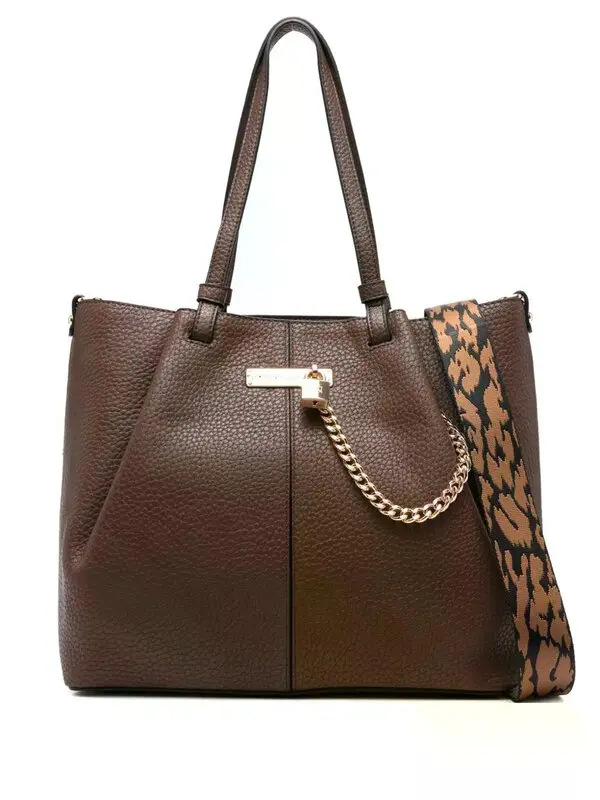 CAFÈNOIR Padlock Chain Tote Bag