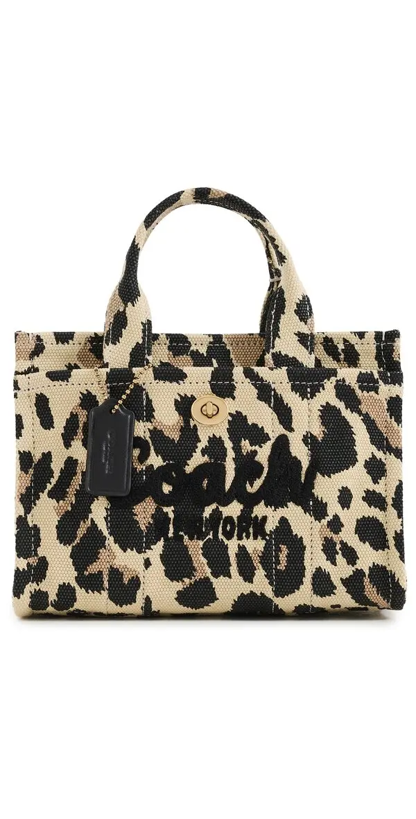 Coach Leopard Cargo Tote 20