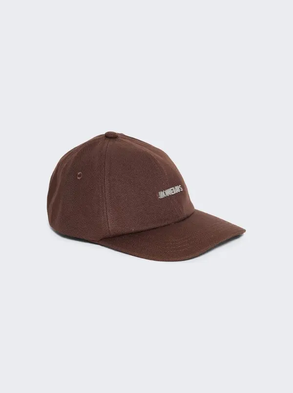 Jacquemus Gadjo Baseball Cap - Brown