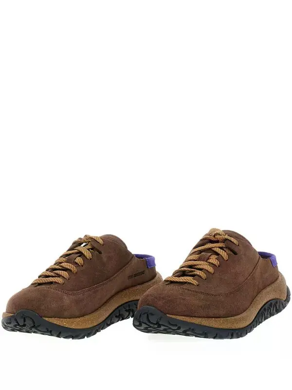BIRKENSTOCK Uerzell Suede Lace-up Slip-on Sneakers