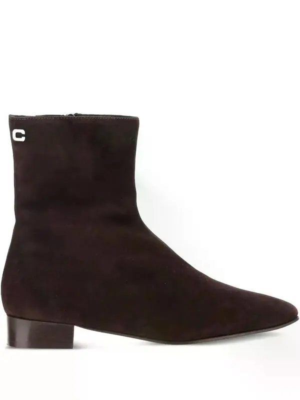 CAREL 20mm Aiglon Suede Ankle Boots - Brown