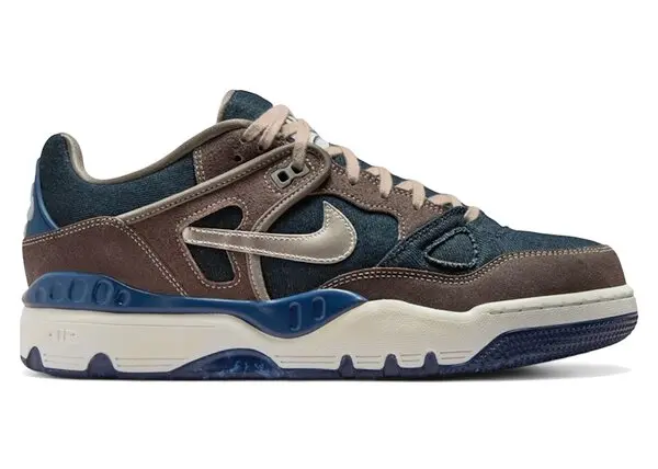 Nike Force 3 Low Sp Nigo X Levi’s Sneakers - Enigma Stone/metallic Pewter/summit White