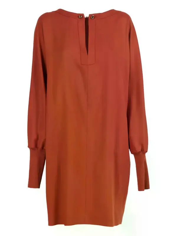 Antonelli Firenze Keyhole Long-sleeved Dress