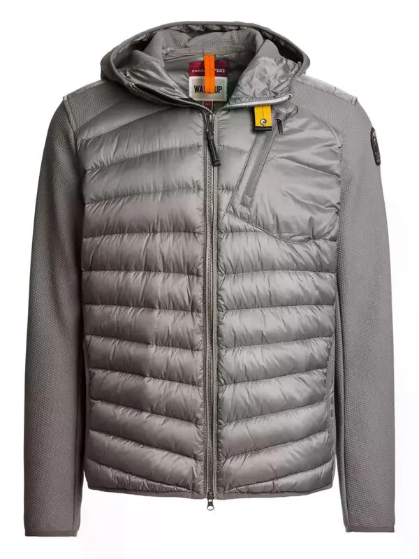 PARAJUMPERS Quilted Hooded Jacket - Grey