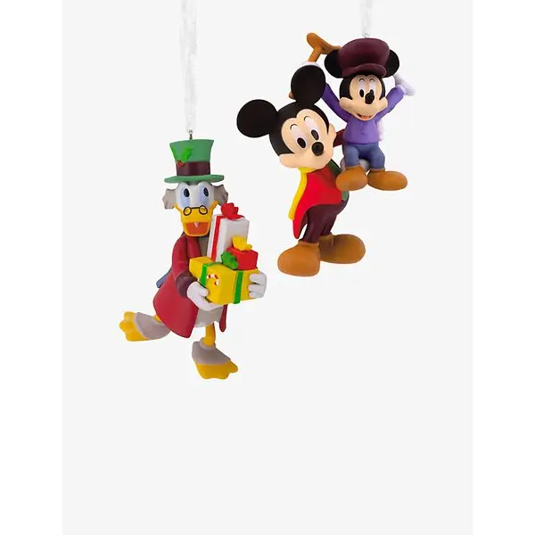 SELFRIDGES EDIT Mickey Mouse Christmas Carol Christmas Decoration
