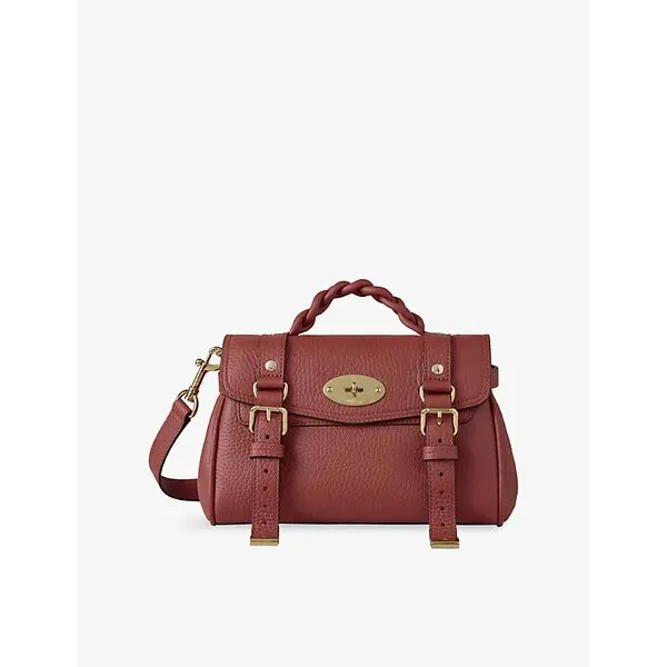 Mulberry Mini Alexa Top-handle Bag - Rust