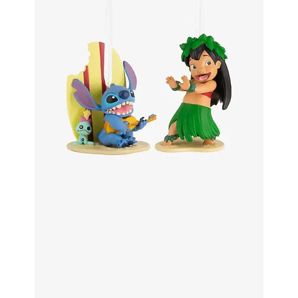 SELFRIDGES EDIT Lilo And Stitch Hula Scene Christmas Decoration