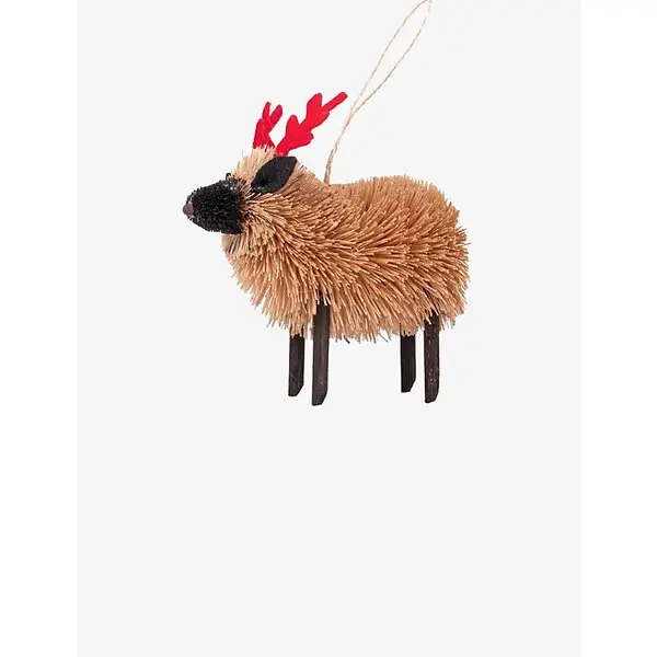 SELFRIDGES EDIT Bristle Sheep Christmas Decoration