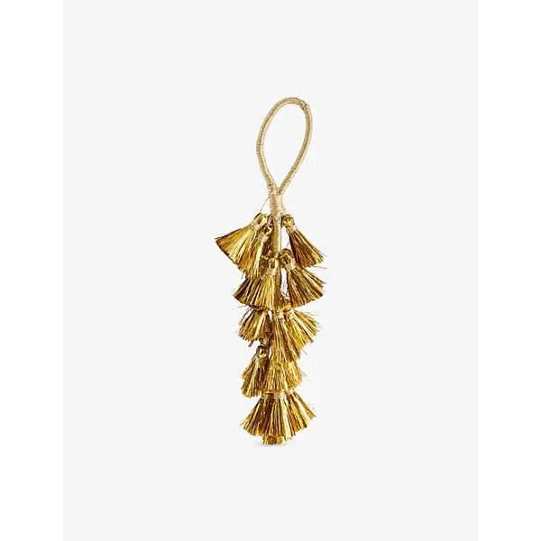 SELFRIDGES EDIT Mini Multi Tassels Christmas Decoration