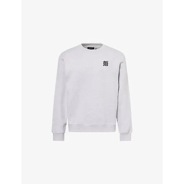 MANORS Logo-print Cotton-jersey Sweatshirt