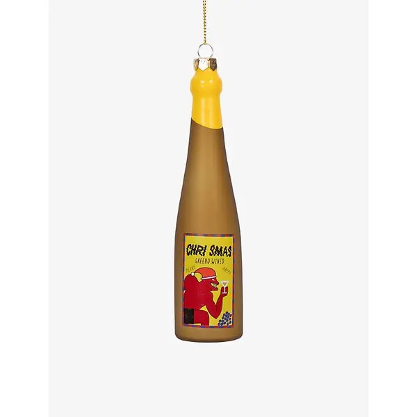 SELFRIDGES EDIT Christmas Mas Wine Christmas Decoration