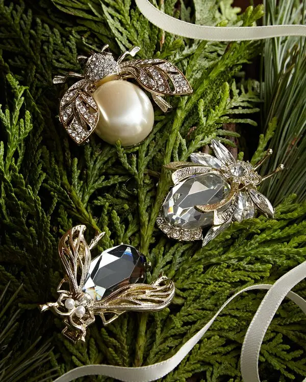 JOANNA BUCHANAN Classic Sparkle Bug Clip Set