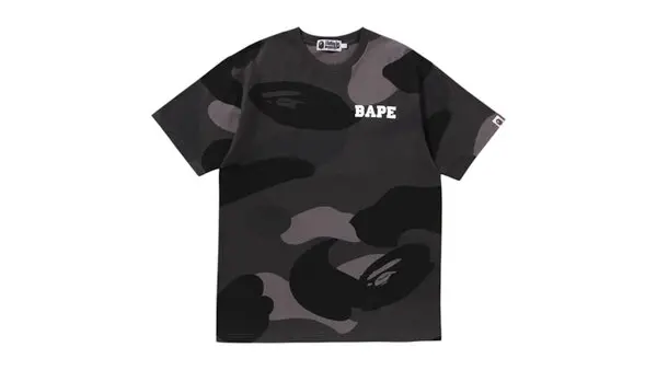 BAPE Mega Camo Relaxed Fit Tee Shirt - Grey
