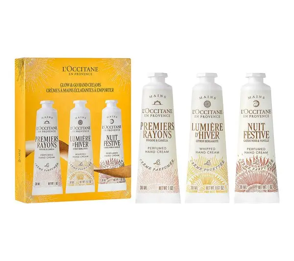 L'OCCITANE Glow & Go Hand Creams