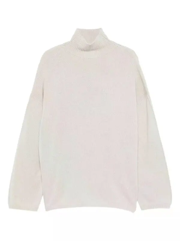 ALLUDE Roll-neck Sweater