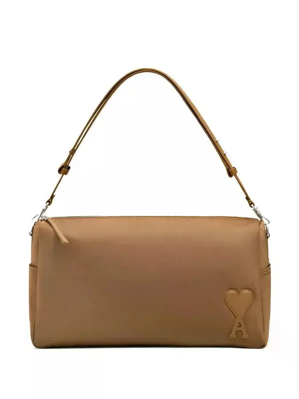 Ami Heart-patch Shoulder Bag