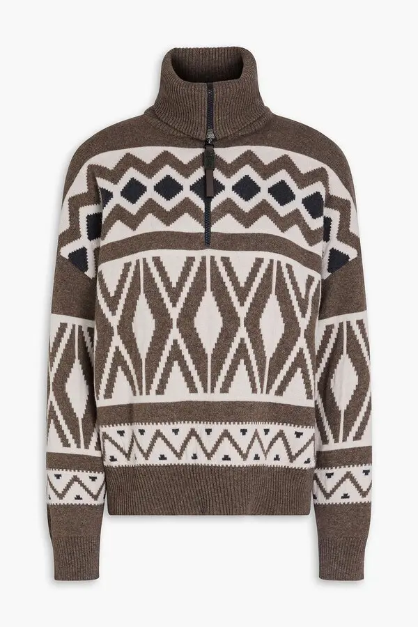 Brunello Cucinelli Jacquard-knit Sweater