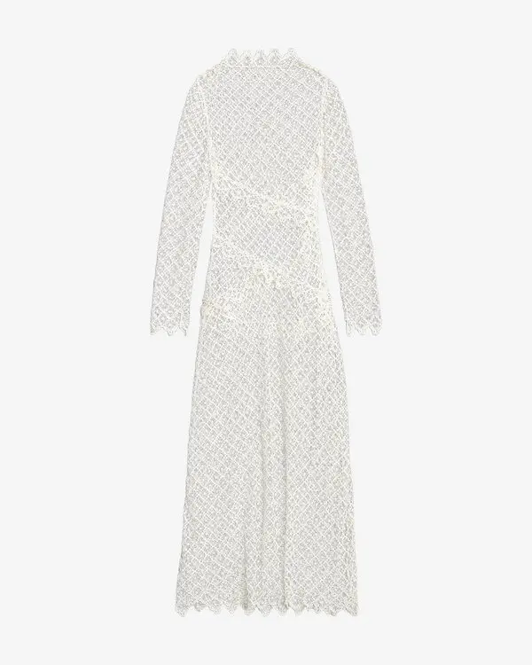Isabel Marant Lisia Lace Dress - Ecru