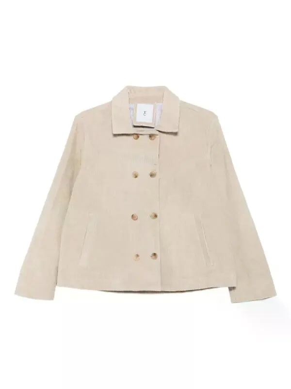 WHY CI Corduroy Double-breasted Jacket
