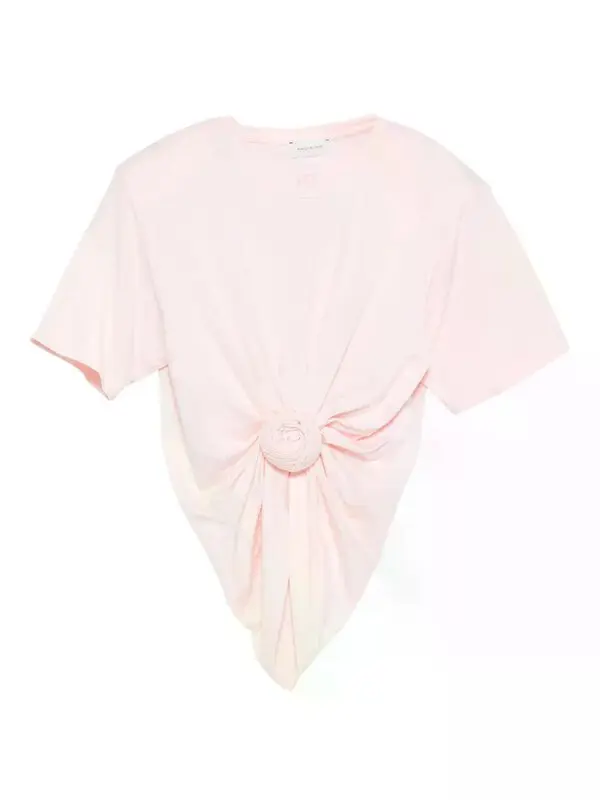 Magda Butrym Knotted Front T-shirt